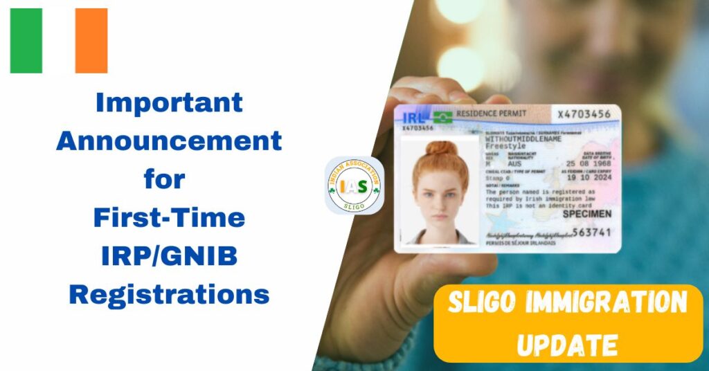 Sligo Immigration Update: Important Announcement for First-Time IRP ...